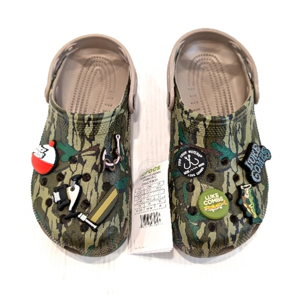 CROCS | Shoes | Crocs X Luke Combs Camouflage Classic Clogs Fishing ...